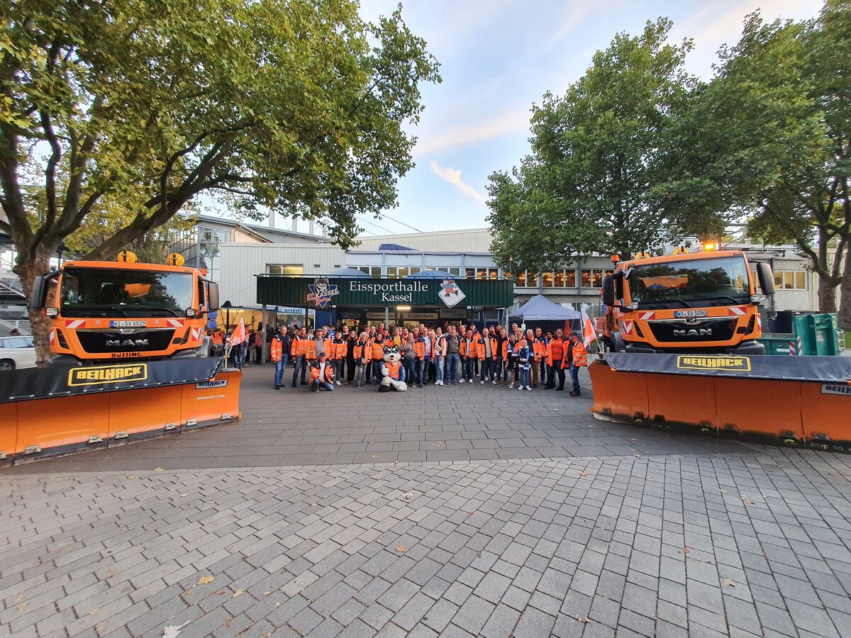 Hessen Mobil goes Kassel Huskies | mobil.hessen.de