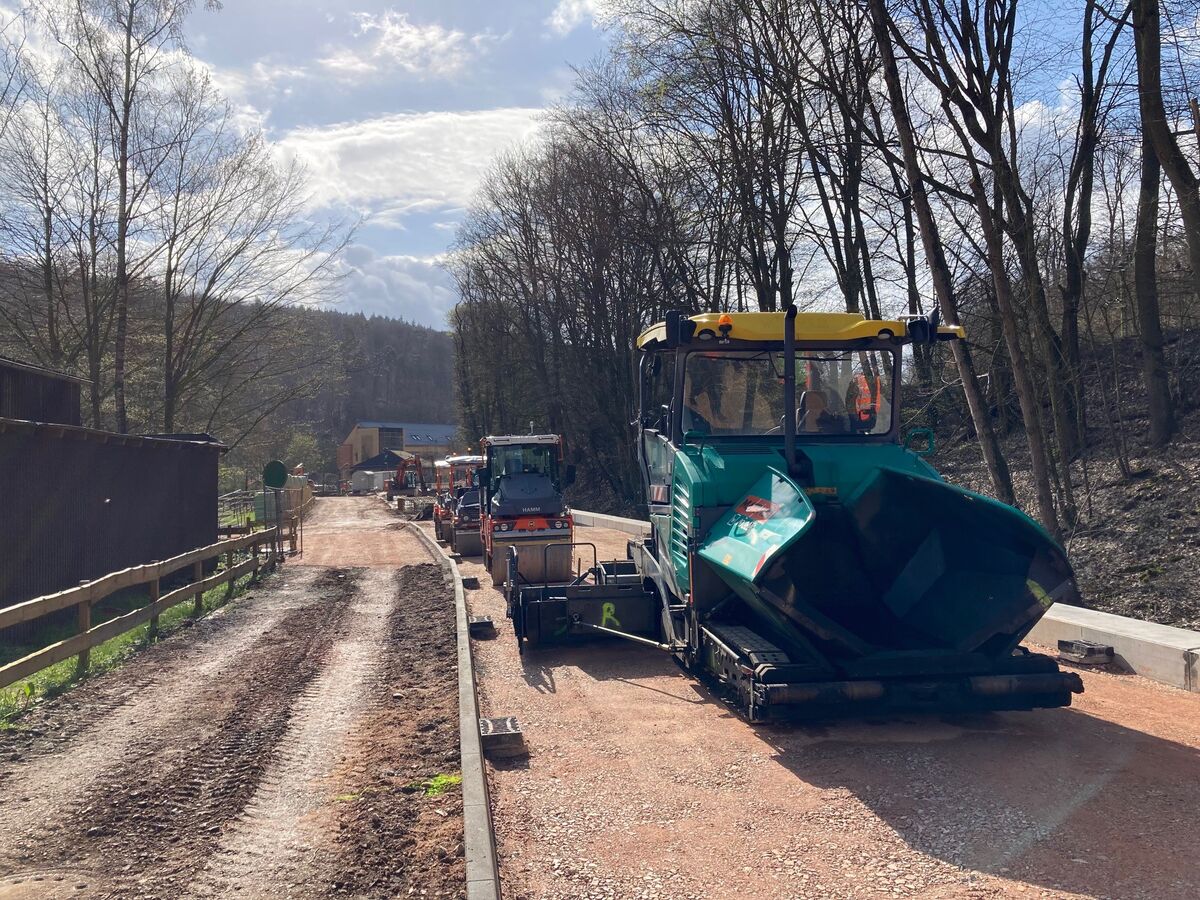 L 3011: Hessen Mobil startet zweiten Bauabschnitt zwischen Lorsbach und ...